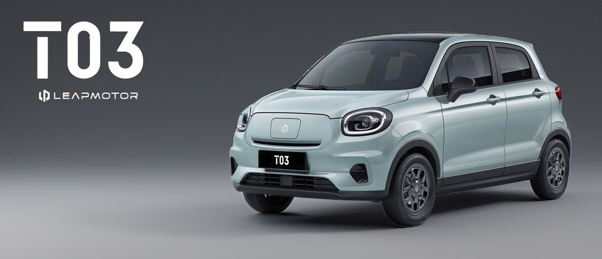 El Leapmotor T03 llega el 6 de Octubre a España
