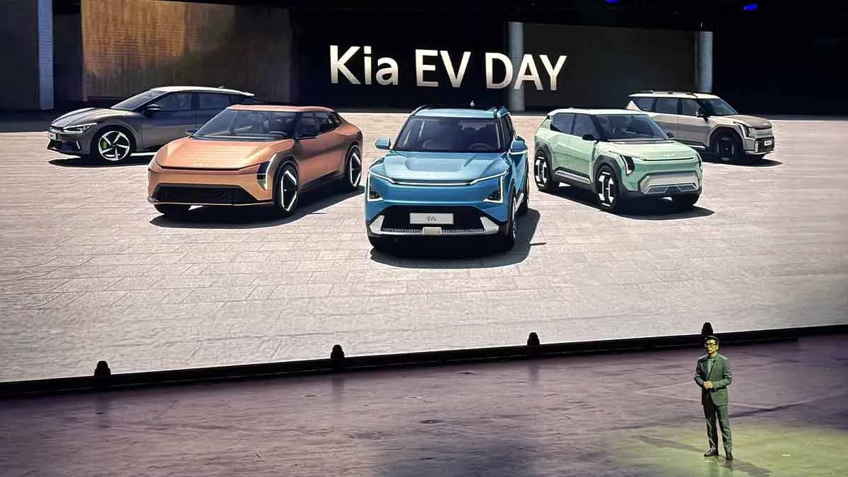 Kia presenta en su evento "EV Day" tres nuevos modelos de vehículos ...