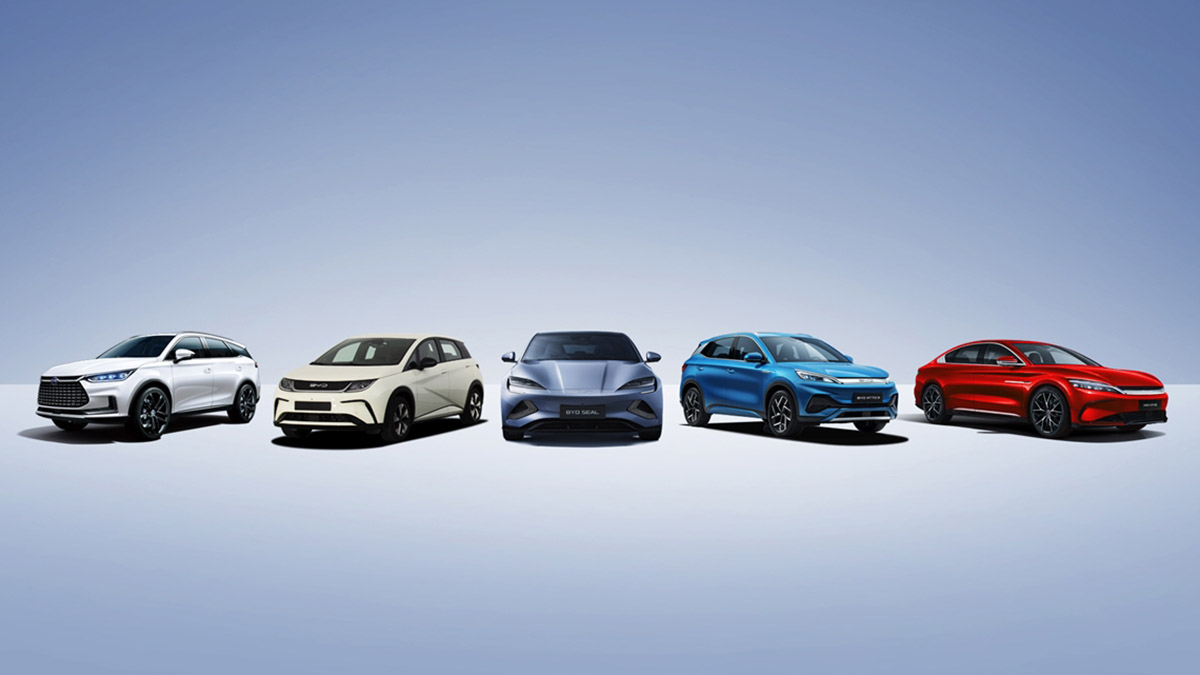 La gama completa de coches eléctricos BYD en España, modelo a modelo